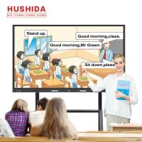 China 85 Inch School Teaching All In One Pc Whiteboard Touch Screen Lcd Monitor for sale