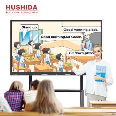 China High Resolution 1080P Touch Screen Interactive Whiteboard 55 Inch for sale