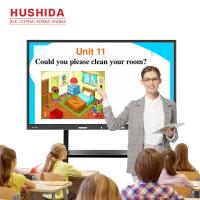 China 3840 X 2160 UHD 8ms Touch Screen Teaching Board Interactive Whiteboard for sale