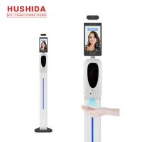 China IP65 120cm Face Recognition Temperature Scanner Industrial Temperature Measuring for sale