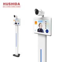 China Photo Security contactless Smart Face Recognition Temperature Device 1.3 Meter for sale