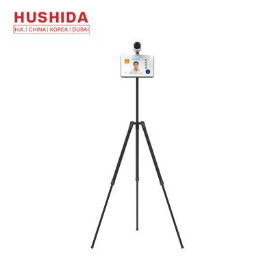 China 10.1 Inch Face Recognition Thermometer 1280*800p Bluetooth 4.0 for sale