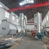 China Dry Crushing Spin Flash Dryer Moisture Removal 50kg/H Rotary Air Dryer for sale