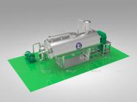 China ZPG Series Vibration Dryer 300L 450L Vacuum Fluid Bed  Rake Dryer for sale