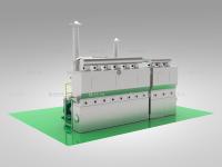 China 10 - 450kg/H Industrial Spray Dryer  Horizontal Fluidized Bed Dryer for sale