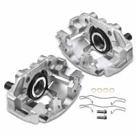 China 2x Front Disc Brake Calipers with Bracket for Daewoo Lanos 1999-2002 for sale