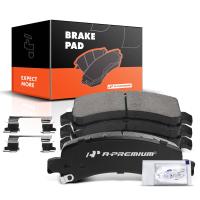 China 4pcs Rear Driver & Passenger Ceramic Brake Pads with Sensor for Chevrolet Express 2500 3500 GMC Savana 2500 3500 for sale