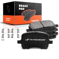 China 4pcs Front Driver & Passenger Ceramic Brake Pads with Sensor for Chevrolet HHR Cobalt Pontiac G5 G6 Saturn Aura for sale