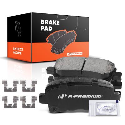 China 4pcs Rear Driver & Passenger Ceramic Brake Pads with Sensor for Chevrolet Impala Malibu Buick Regal Cadillac Saab for sale