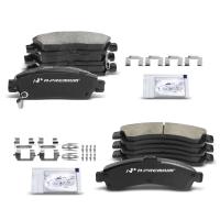 China 8pcs Front & Rear Ceramic Brake Pads  for Chevrolet Trailblazer GMC Buick Isuzu Saab for sale