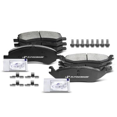 China 8pcs Front & Rear Ceramic Brake Pads  for Chrysler Aspen Dodge Durango Ram 1500 for sale