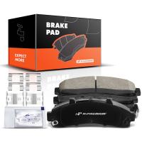 China 4pcs Front Driver & Passenger Ceramic Brake Pads with Sensor for Ford Explorer 1995-2001 Mazda B2500 98-01 Mercury for sale