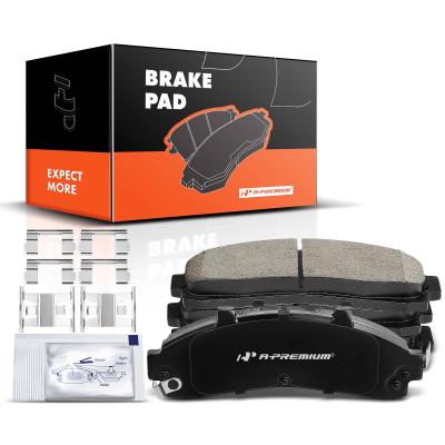 China 4pcs Front Driver & Passenger Ceramic Brake Pads with Sensor for Ford Explorer 1995-2001 Mazda B2500 98-01 Mercury for sale