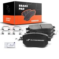 China 4pcs Front Driver & Passenger Ceramic Brake Pads with Sensor for Infiniti FX35 FX45 Nissan Altima Maxima Murano for sale