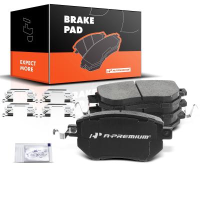 China 4pcs Front Driver & Passenger Ceramic Brake Pads with Sensor for Infiniti FX35 FX45 Nissan Altima Maxima Murano for sale