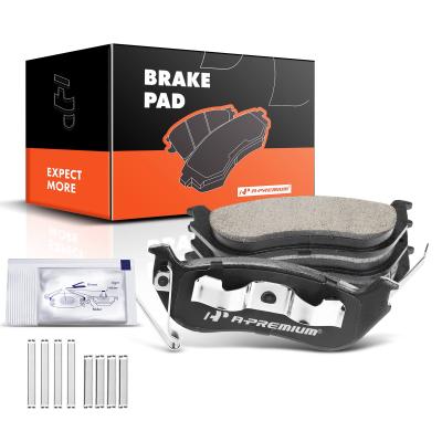 China 4pcs Rear Driver & Passenger Ceramic Brake Pads with Sensor for Jeep Liberty 2003-2007 TJ Wrangler 2003-2006 for sale