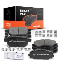 China 8pcs Front & Rear Ceramic Brake Pads with Sensor for Pontiac Vibe Scion xB Toyota Corolla Matrix for sale