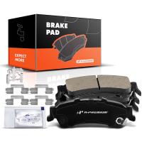 China 4pcs Rear Driver & Passenger Ceramic Brake Pads with Sensor for Chevrolet Astro GMC Sierra 1500 Cadillac DTS for sale