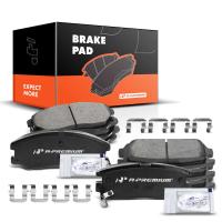 China 8pcs Front & Rear Ceramic Brake Pads with Sensor for Chevrolet Equinox Pontiac Saturn Suzuki for sale