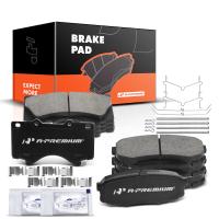China 8pcs Front & Rear Ceramic Brake Pads  for Lexus LX570 Toyota Land Cruiser Sequoia for sale