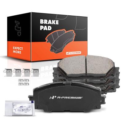 China Front Ceramic Brake Pads for Toyota Prius C 12-19 Yaris Lexus CT200h Scion iQ for sale