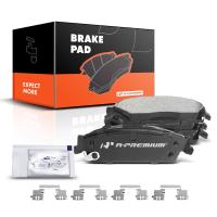 China 4pcs Rear Driver & Passenger Ceramic Brake Pads with Sensor for Chevrolet Silverado 1500 Cadillac Escalade GMC Yukon for sale
