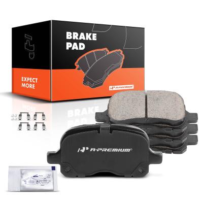 China Front Ceramic Brake Pads for Toyota Corolla Chevrolet Prizm 1998-2002 for sale
