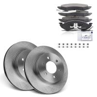 China Front Disc Brake Rotors & Ceramic Brake Pads for Dodge Dakota 1999 Durango 2.5L for sale