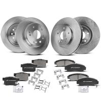 China Front & Rear Disc Brake Rotors & Ceramic Brake Pads for Lexus TL 1999-2003 for sale