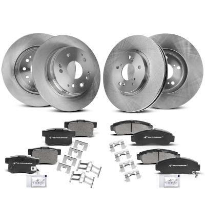 China Front & Rear Disc Brake Rotors & Ceramic Brake Pads for Lexus TL 1999-2003 for sale