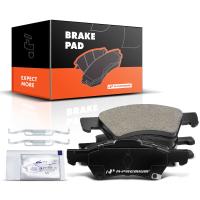 China 4pcs Front Driver & Passenger Ceramic Brake Pads with Sensor for Chrysler Town & Country Voyager Dodge Grand Caravan for sale