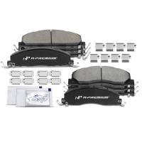 China 8pcs Front & Rear Ceramic Brake Pads with Sensor for Dodge Ram 2500 3500 09-10 Ram 1500 2500 3500 for sale
