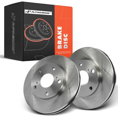 China Front Disc Brake Rotors for Toyota Camry 1992-2001 L4 2.2L 254mm for sale