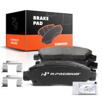 China 4pcs Rear Driver & Passenger Ceramic Brake Pads with Sensor for Chevrolet Traverse GMC Envoy Buick Rainier Saab Olds for sale