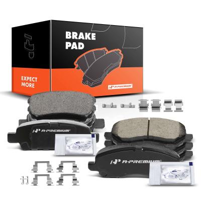 China 8pcs Front & Rear Ceramic Brake Pads  for Chrysler 200 Compass Patriot Lancer Avenger for sale
