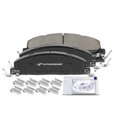 China 4pcs Rear Driver & Passenger Ceramic Brake Pads with Sensor for Dodge Ram 2500 3500 2009 2010 Ram 2500 11-18 1500 for sale