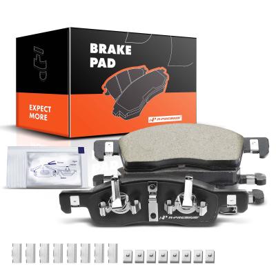 China 4pcs Front Driver & Passenger Ceramic Brake Pads with Sensor for Ford Expedition 03-06 Lincoln Navigator 4.6L 5.4L for sale