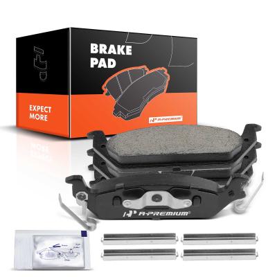 China 4pcs Rear Driver & Passenger Ceramic Brake Pads with Sensor for Dodge Dakota 2003-2004 3.7L 4.7L 3.9L 5.9L for sale
