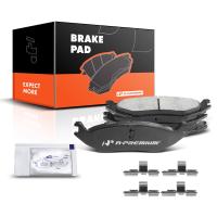 China 4pcs Rear Driver & Passenger Ceramic Brake Pads  for Dodge Ram 1500 05-10 Ram 1500 11-18 Chrysler 5-Lug for sale