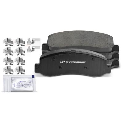 China 4pcs Front Driver & Passenger Ceramic Brake Pads  for Ford F-250 Super Duty 05-12 F-450 Super Duty 10-12 for sale