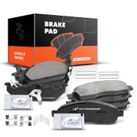 China 8pcs Front & Rear Ceramic Brake Pads  for Ford F-150 2004-2008 Lincoln Mark LT 06-08 for sale