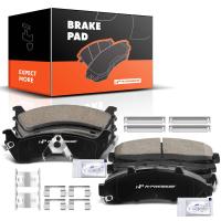 China 8pcs Front & Rear Ceramic Brake Pads with Sensor for Ford Explorer 1995-2001 Ranger 98-02 Mercury for sale