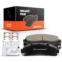 China 4pcs Front Driver & Passenger Ceramic Brake Pads with Sensor for Ford F-150 1997-2003 F-150 Heritage 2004 Blackwood for sale