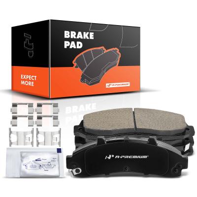 China 4pcs Front Driver & Passenger Ceramic Brake Pads with Sensor for Ford F-150 1997-2003 F-150 Heritage 2004 Blackwood for sale