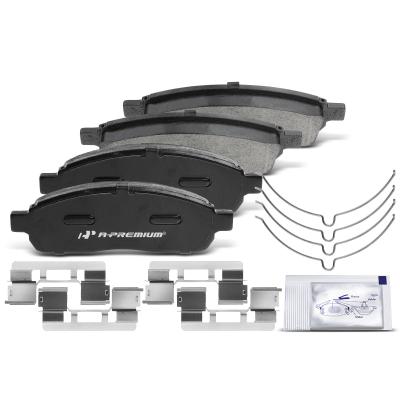 China 4pcs Front Driver & Passenger Ceramic Brake Pads  for Ford F-150 F150 2004-2008 Lincoln Mark LT 2006-2008 for sale