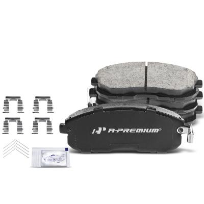 China 4pcs Front Driver & Passenger Ceramic Brake Pads with Sensor for Nissan Altima 93-01 Maxima Sentra INFINITI Suzuki for sale