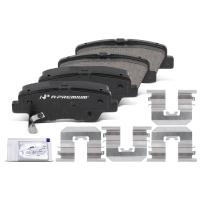 China 4pcs Rear Driver & Passenger Ceramic Brake Pads with Sensor for Hyundai Accent 2012-2017 Elantra Kia Soul Forte Rio for sale