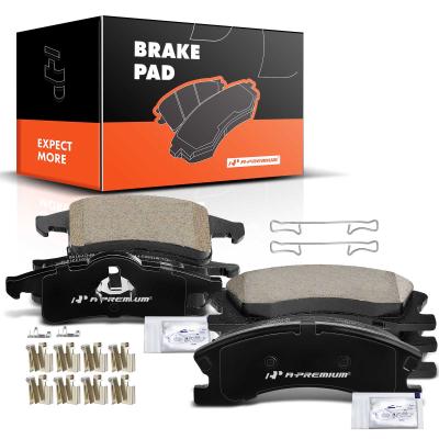 China 8pcs Front & Rear Ceramic Brake Pads  for Jeep Grand Cherokee 1999-2004 for sale