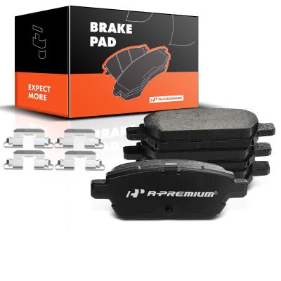 China 4pcs Rear Driver & Passenger Ceramic Brake Pads  for Mazda 6 06-13 Ford Fusion Mercury Lincoln MKZ for sale
