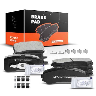 China 8pcs Front & Rear Ceramic Brake Pads  for Mitsubishi Montero 00-06 Endeavor for sale